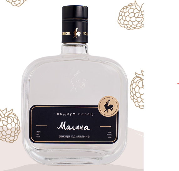 PODRUM PEVAC Raspberry Brandy 700ml – Wine Delight