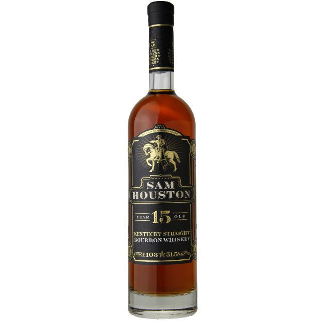 Sam Houston 15 Years Kentucky Straight Bourbon Whiskey 103 Proof – Wine ...